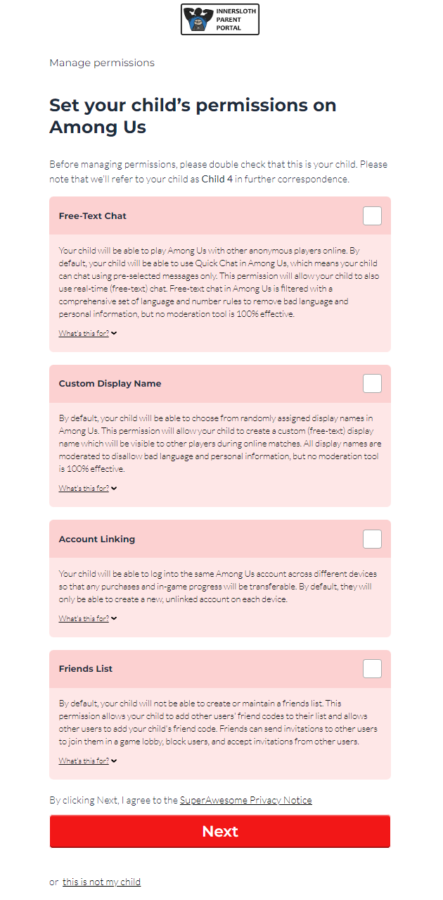 I'm a parent/guardian. What is the process and flow for verifying my ...