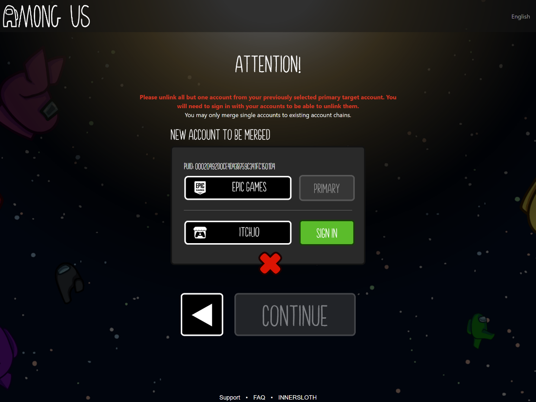 How do I merge my Among Us accounts? – Innersloth Help Center